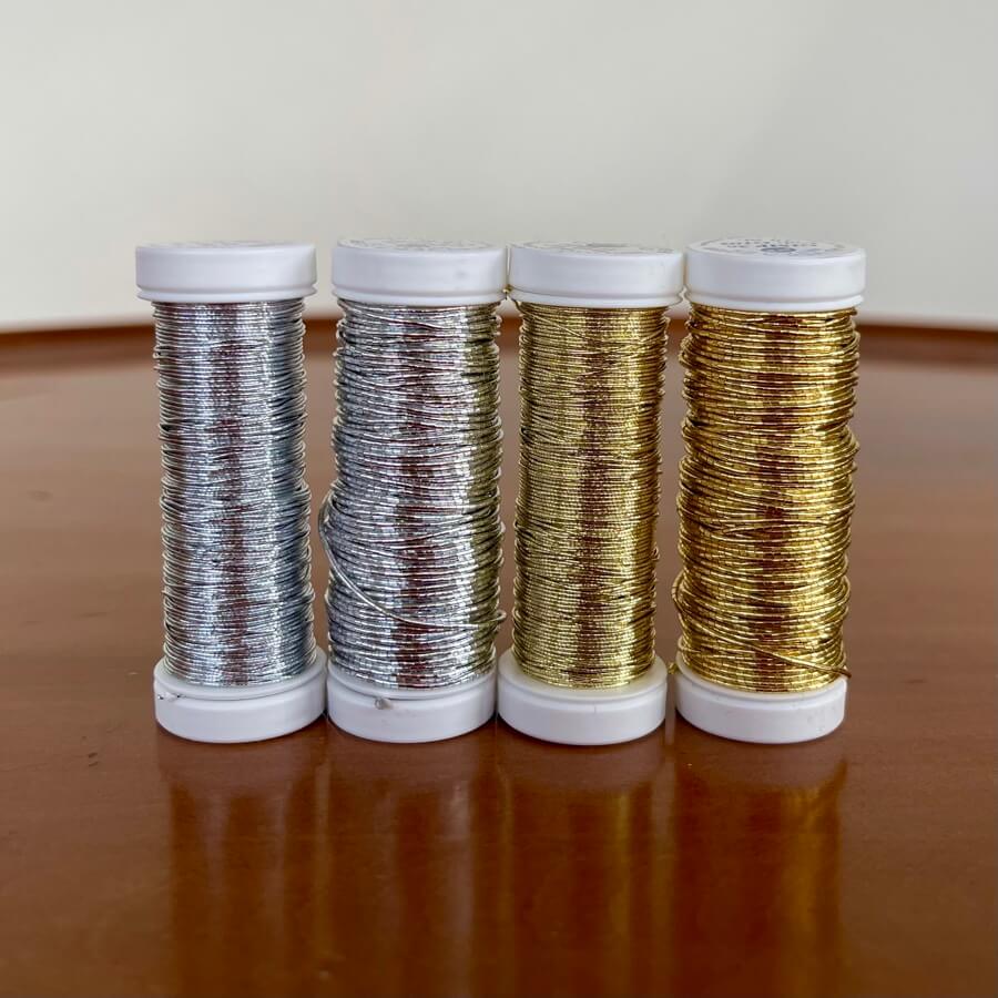 Metallic Yarns | Fils metallised | gimp – Werkstatt für Historische ...