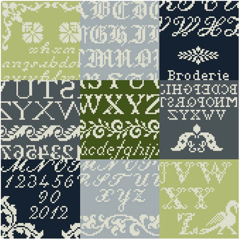 Alphabete – Werkstatt für Historische Stickmuster