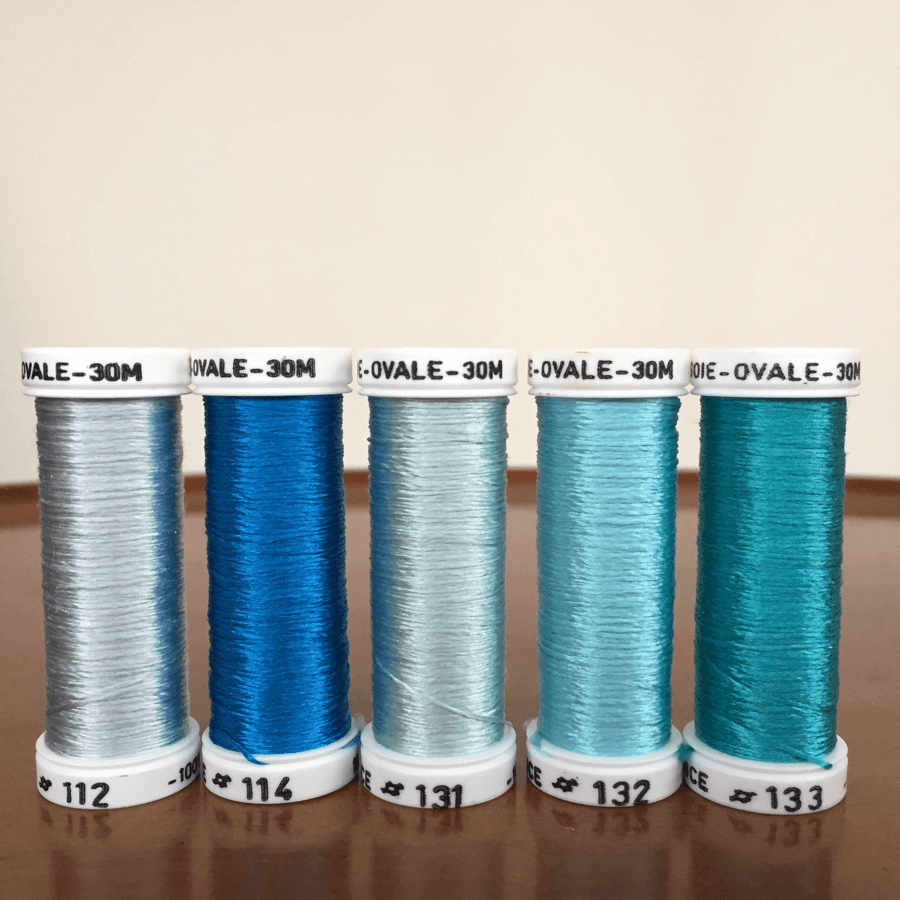 Silk Yarn: Soie Ovale Filamentseide - Dusty Pink Palette – Werkstatt ...