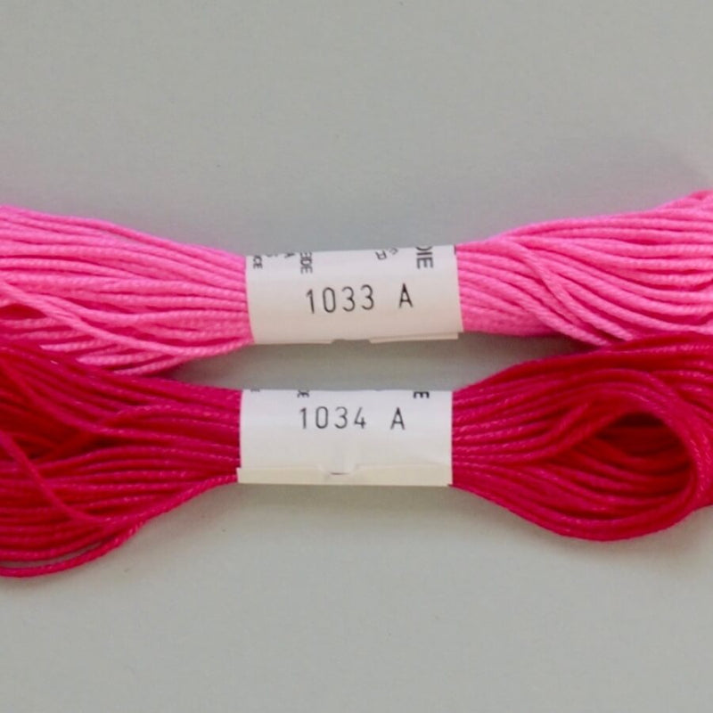 Soie d'Alger | Universal silk embroidery thread | extra magenta ...
